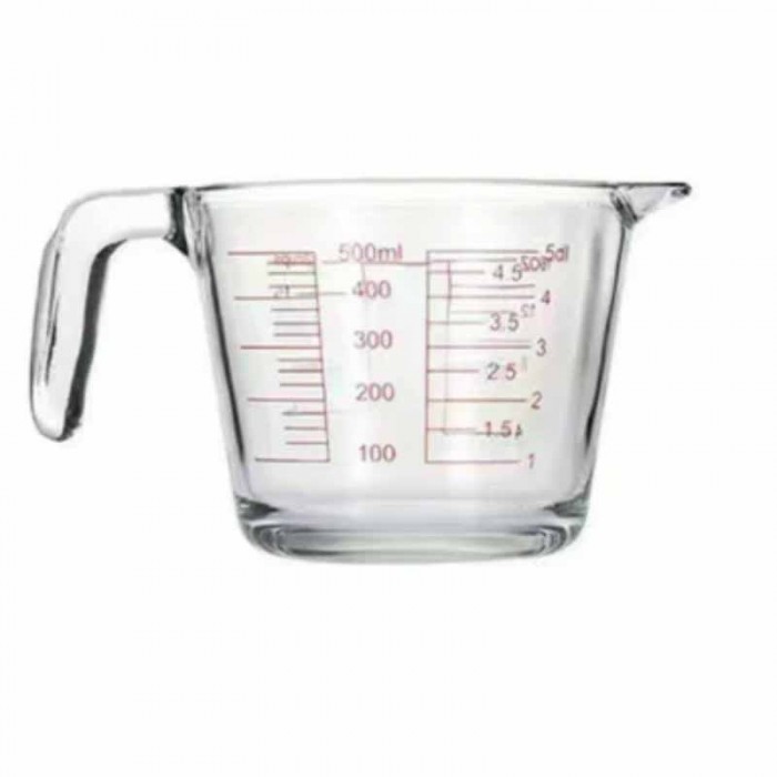 Jarra Medidora Vidrio 500ml